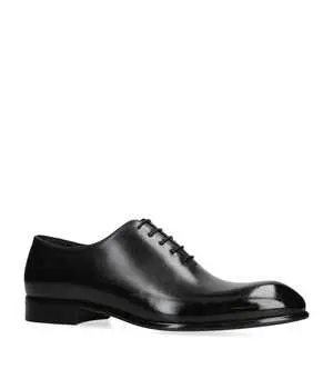 Zegna Leather Vienna Oxford Shoes