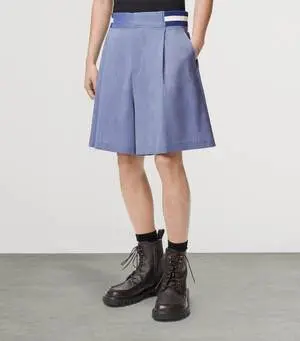 Loewe Wool-blend Tailored Shorts