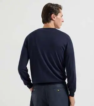 Brunello Cucinelli Cashmere-silk Crew-neck Sweater