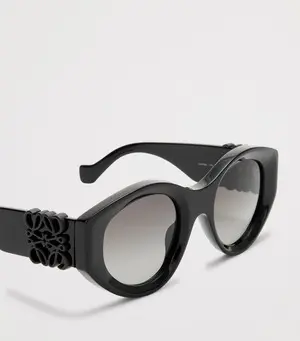 Loewe Maxi Anagram Butterfly Sunglasses - Black