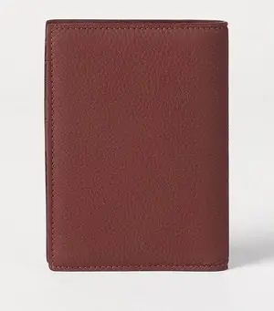 Brunello Cucinelli Leather Passport Holder