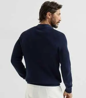 Brunello Cucinelli Cotton Polo Sweater