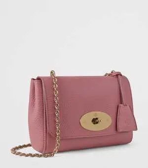 Mulberry Leather Lily Shoulder Bag - Pink