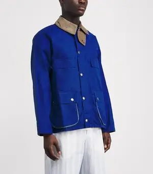 Barbour X Paul Smith Sugarlump Bedale Casual Jacket - Blue