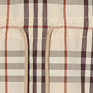Burberry Checked Cotton Shirt Dress - Beige