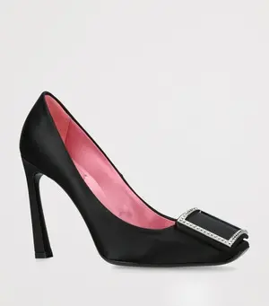 ROGER VIVIER Satin Trompette 100 Pumps