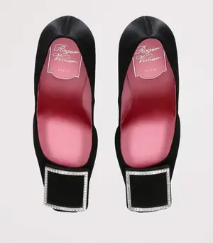 ROGER VIVIER Satin Trompette 100 Pumps