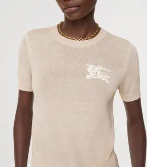 Burberry Wool-cotton Knit Top