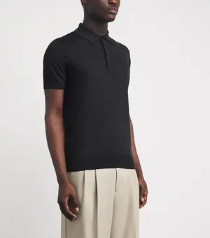 Pal Zileri Silk-cotton Polo Shirt