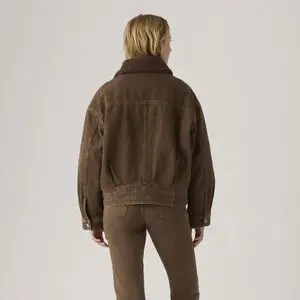 LEVI'S Bomber Jacket With Faux Shearling Collar