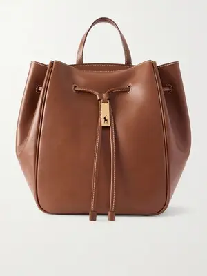 Polo Ralph Lauren Polo Id Leather Backpack