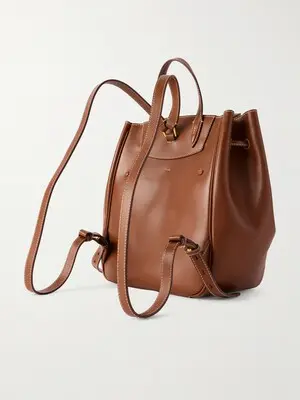 Polo Ralph Lauren Polo Id Leather Backpack