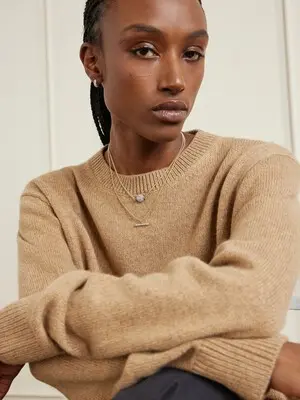 LUCY DELIUS Baby T-bar Diamond Necklace