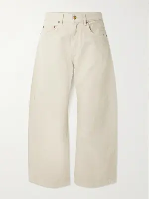 B Sides Floppy Relaxed Wide-leg Jeans - Neutrals
