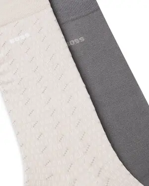 BOSS Mini Pin Crew Socks 2pk