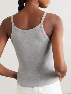 NILI LOTAN Loretta Ribbed Tank