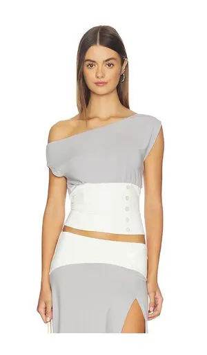 TIGER MIST Off-shoulder Top