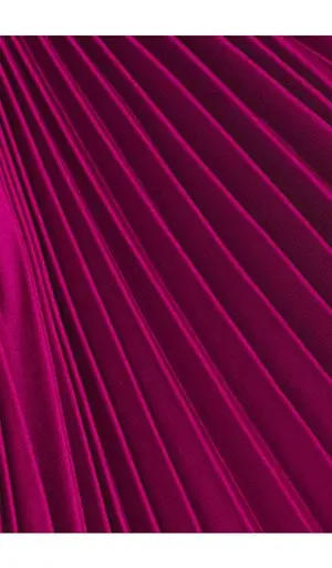 AMUR Ionea Pleated Gown