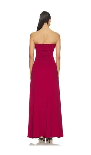 SNDYS. Lilana Maxi Dress - Cherry
