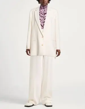 Patrizia Pepe Single-breasted Blazer - White
