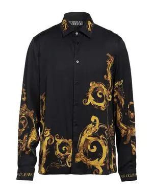Versace Shirt Size Viscose - Black