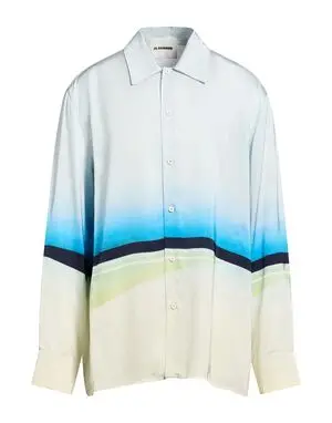 JIL SANDER Shirt Size Viscose - Blue