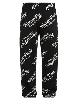 Kenzo Pants Size Cotton - Black
