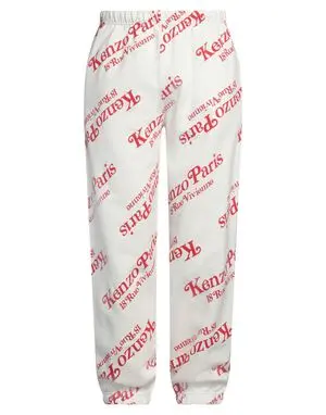 Kenzo Pants Size Cotton - White