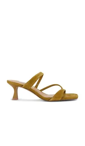 Steve Madden Ajay Suede Stiletto Sandal - Olive