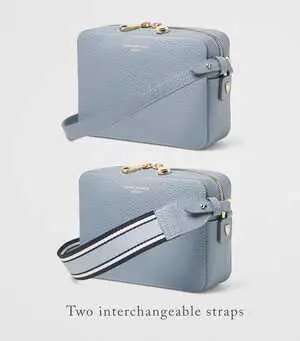 ASPINAL OF LONDON Leather Camera Crossbody Bag