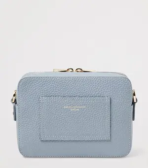 ASPINAL OF LONDON Leather Camera Crossbody Bag