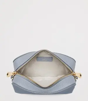 ASPINAL OF LONDON Leather Camera Crossbody Bag