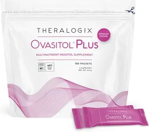 THERALOGIX Ovasitol Plus Metabolic Health Supplement Myo-inositol & D-chiro Inositol+chromium Picolinate+alpha-lactalbumin & Vitamin D - No Color