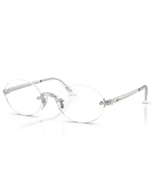 Ray-ban Rimless Eyeglasses - Silver