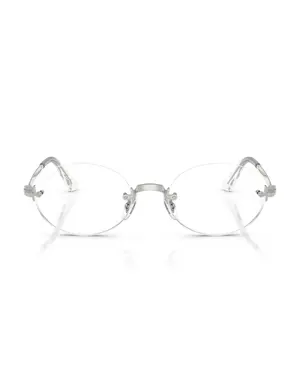 Ray-ban Rimless Eyeglasses - Silver