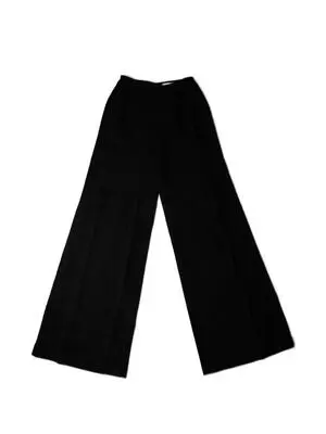 Faithfull The Brand High-waisted Wide Leg Trousers - Black