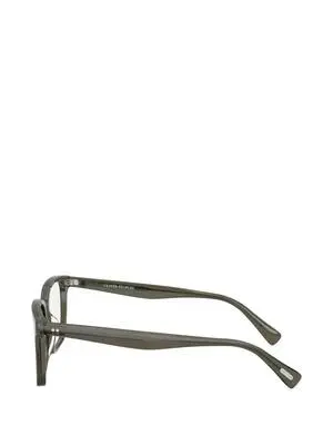 Oliver Spencer Square Frame Eyeglasses - Green
