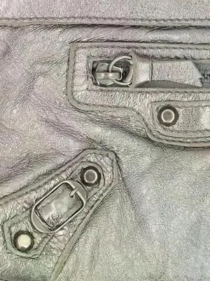 Balenciaga Zipped Leather Wallet