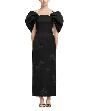 LEO LIN Arabella Maxi Dress - Ebony