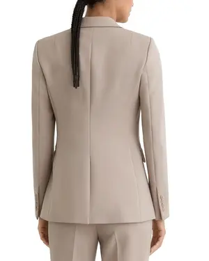 REISS Single Breasted Blazer - Stone Neutral