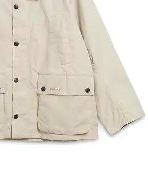Barbour Bedale Cotton Jacket - Clay
