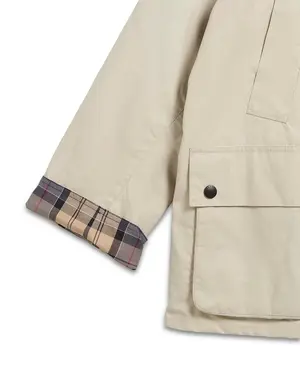 Barbour Bedale Cotton Jacket - Clay