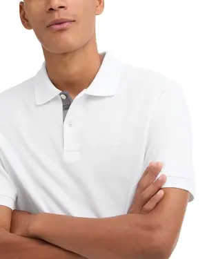 Barbour Pima Cotton Polo Shirt - White