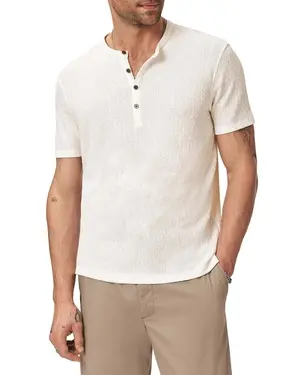 John Varvatos Egon Textured Henley T-shirt