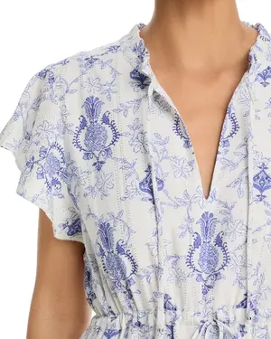 Tommy Bahama Noble Pineapple Midi Dress - White