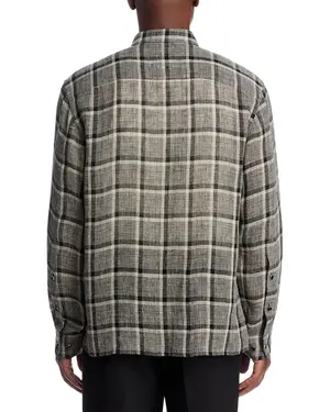 Helmut Lang Relaxed Check Shirt - Black/cream