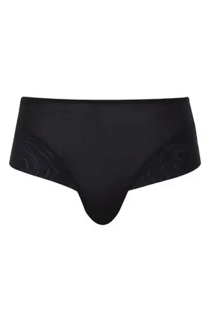 Panache Tango Essence Mesh Cheeky Briefs - Black