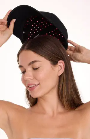 SKIN GYM Led Pro Red Light Cap - Black