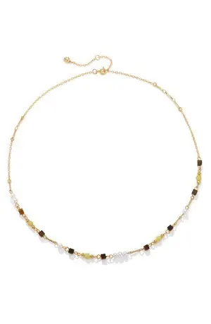 La Meno Stone Necklaces