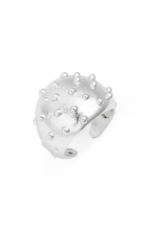 KARINE SULTAN Ladybug Ring - Silver